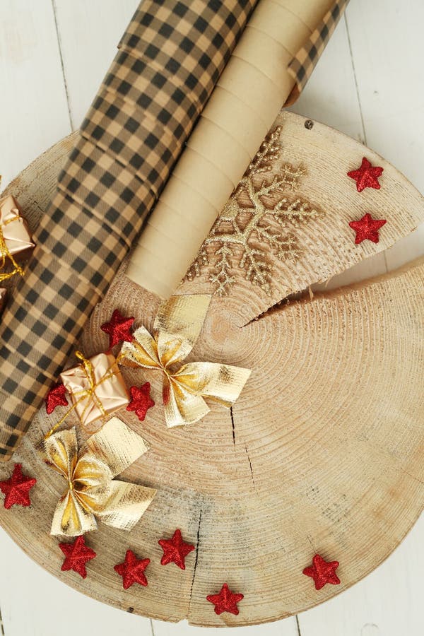 Christmas Decorating Objects Stock Image - Image of decoration, objects ...