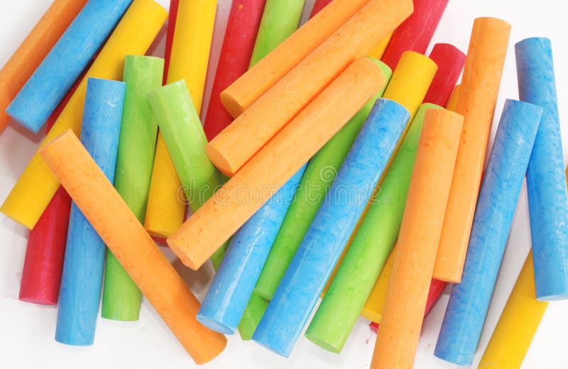 Craie photo stock. Image du craie, approvisionnements - 2058348