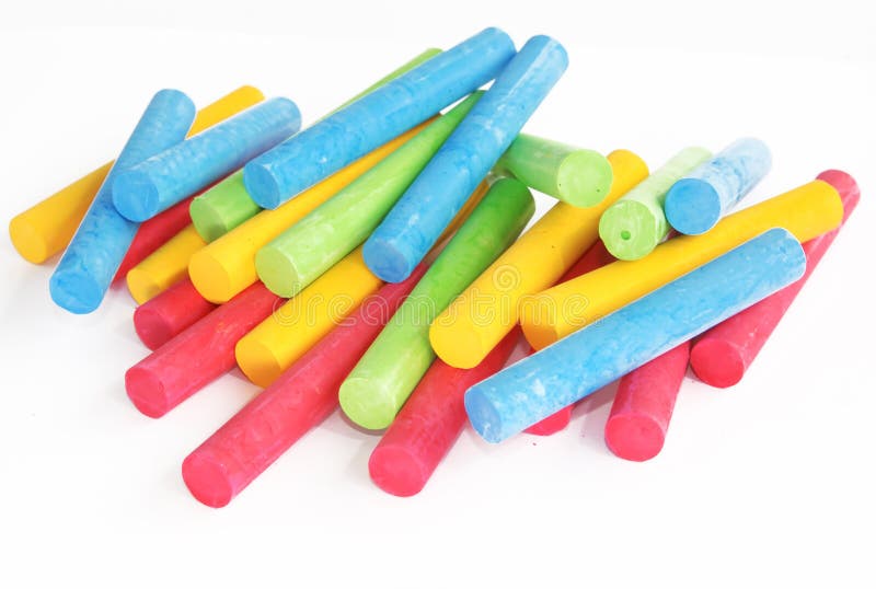 Craie photo stock. Image du craie, approvisionnements - 2058348