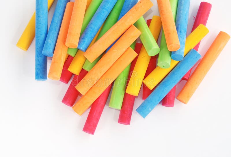 Craie photo stock. Image du craie, approvisionnements - 2058348