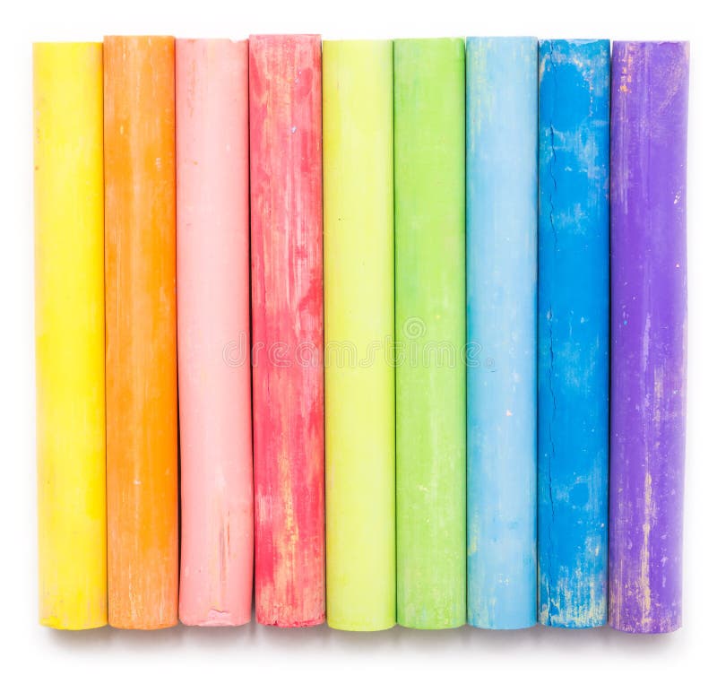 Craie Colorée, Couleurs Primaires Photo stock - Image du créateur ...