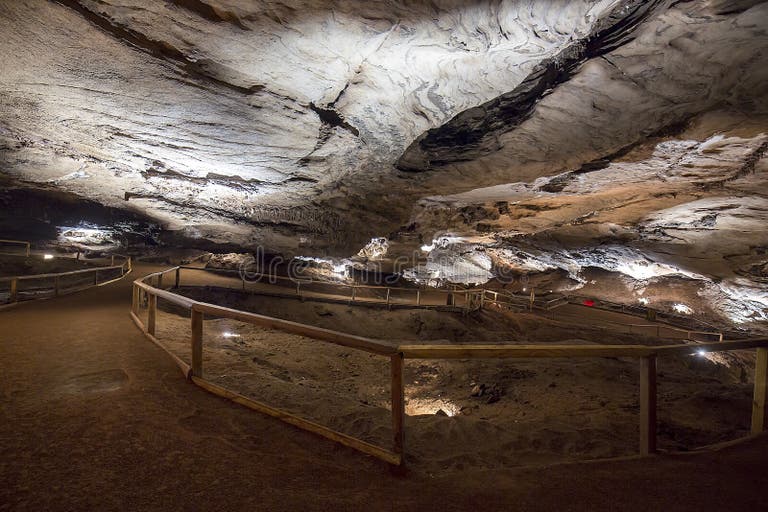 Craighead Caverns at the Lost Sea Stock Photo - Image of cave ...