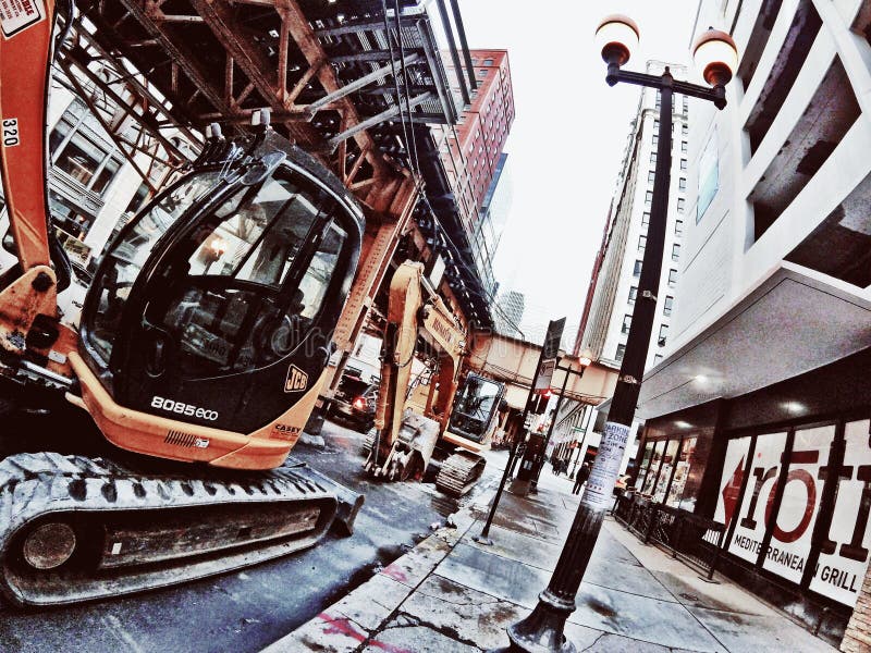 Crain editorial image. Image of construction, city, crain - 69605695