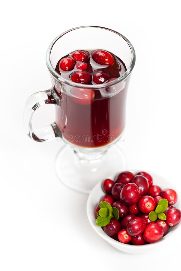 Cranberry tea stock image. Image of diet, berries, organic - 35367185