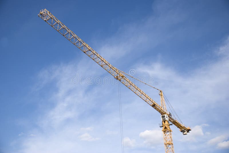 Crane stock photo. Image of heavy, industry, industrial - 13344826