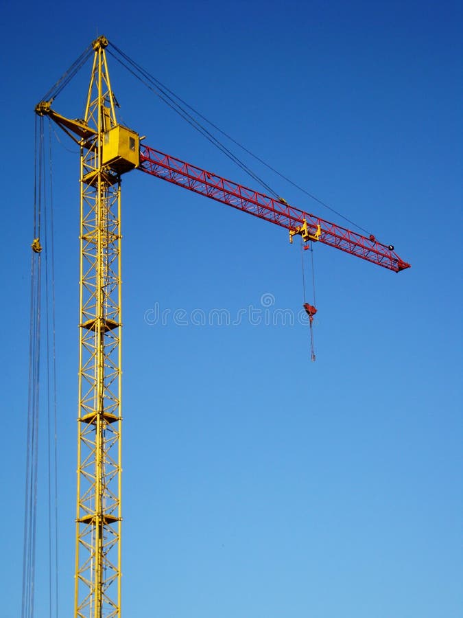 Crane stock image. Image of crane, industry, instrument - 14339623