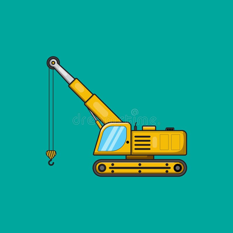 Illustration Vector Graphic of Crane Stock Vector - Illustration of ...