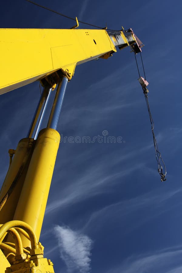 Crane arm stock photo. Image of lead, colour, equipment - 13550718