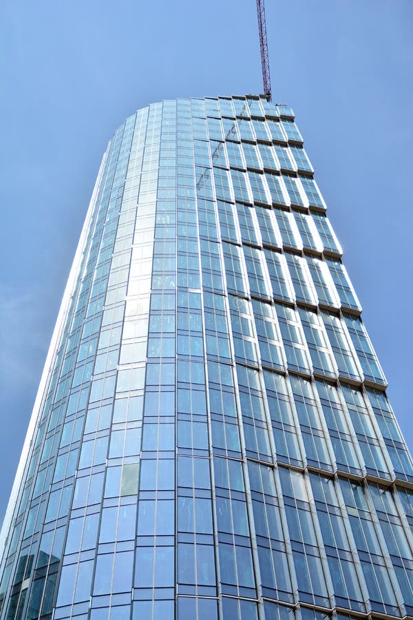 Skyscraper Building during Construction. Stock Image - Image of ...