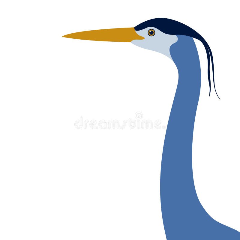 Crane Bird Profile Stock Illustrations – 958 Crane Bird Profile Stock ...