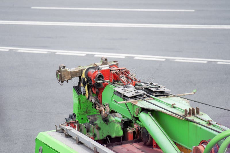 Crane Boom S Base Mechanism with Control Systems and Hydraulic Parts ...