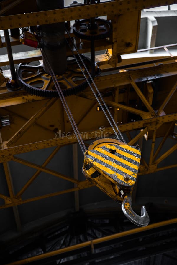 Crane close up stock photo. Image of mechanical, engineering - 34649356