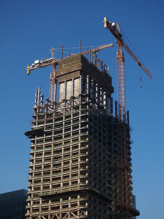 Crane in Construction stock photo. Image of crane, building - 22292944