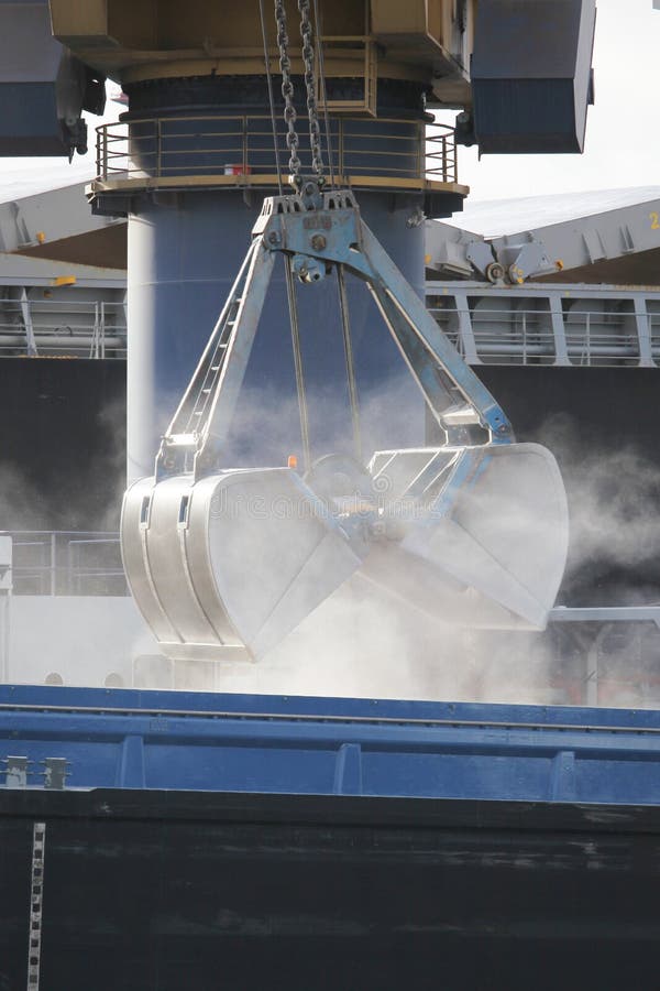 Crane grab stock photo. Image of grab, unloading, dock - 29237232