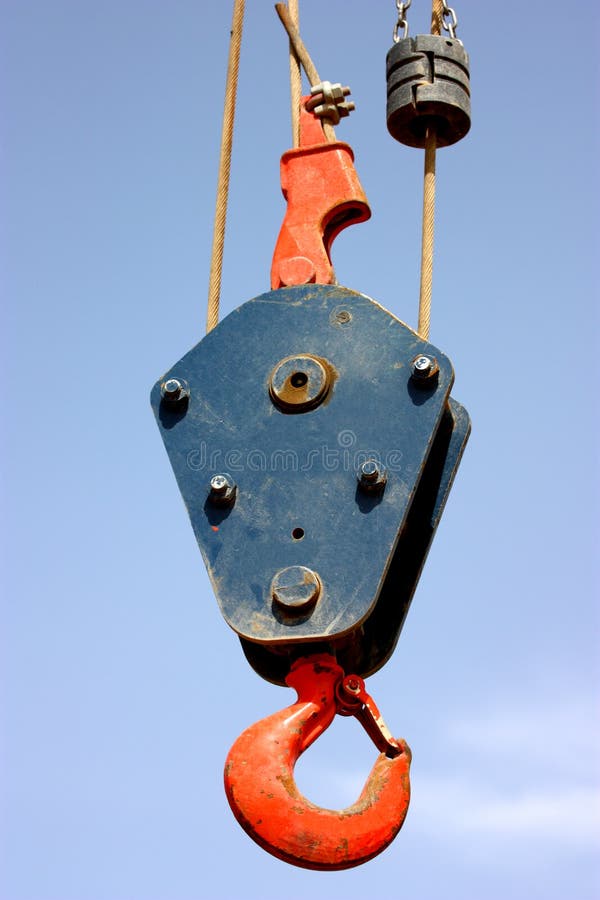 Crane hook stock photo. Image of rope, activity, lift - 11685316