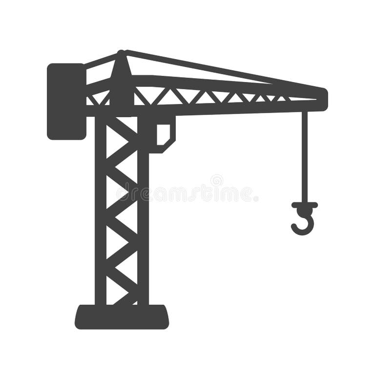Crane Building Icon Stock Illustrations – 16,992 Crane Building Icon ...