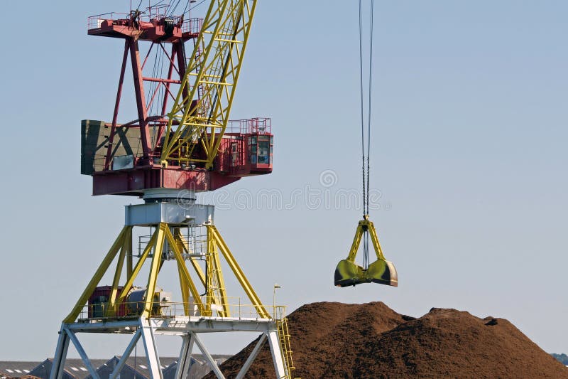 Crane Loading stock photo. Image of vertical, container - 26548062