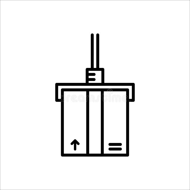 Crane Loading Carton Box Icon , Vector and Illustration Stock Vector ...