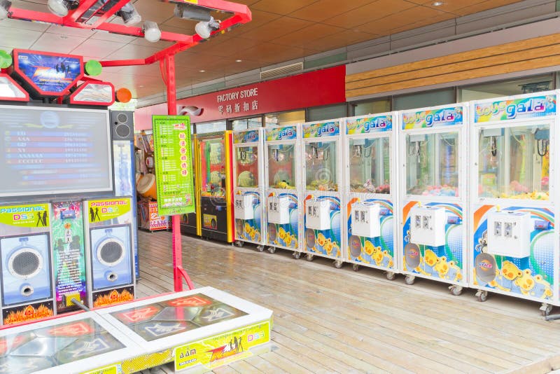 Crane machine stock image. Image of playing, play, humor - 14310281