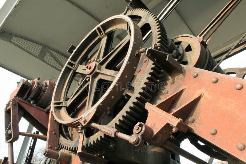 Crane Machine stock photo. Image of harbor, gearwheel, crane - 622128