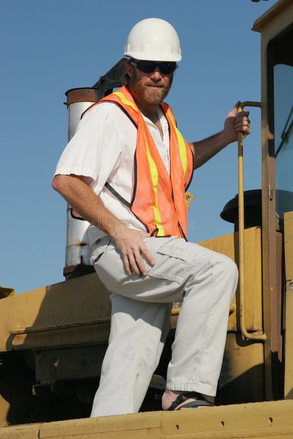 Crane operator stock image. Image of caution, industrial - 1388983