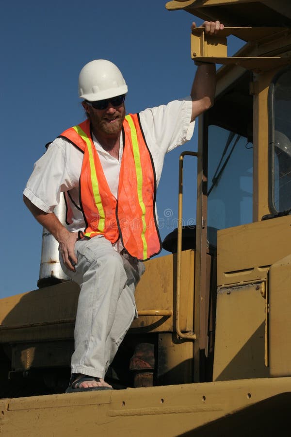Crane operator stock image. Image of operator, mechanical - 1339331