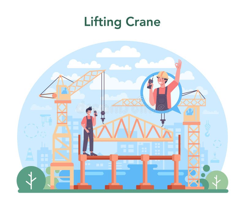 Crane Operator Stock Illustrations – 944 Crane Operator Stock ...