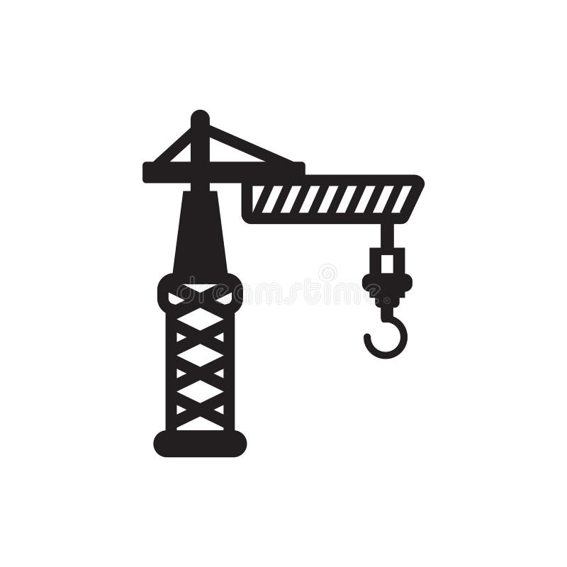 Crane Sign Symbol Logo Design Template Stock Vector - Illustration of ...