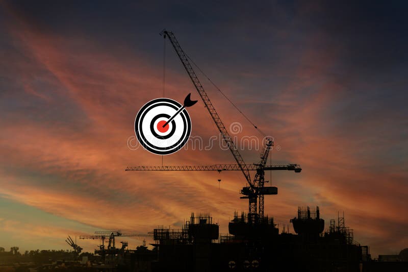 Cranes Hook and Two Lengths of Chain Stock Image - Image of crane ...