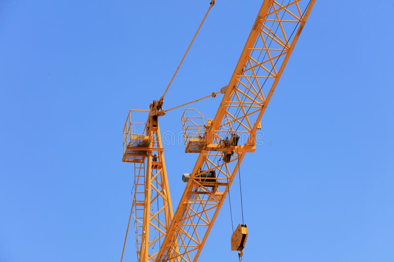 Crane steel beam support stock photo. Image of steel - 380018226