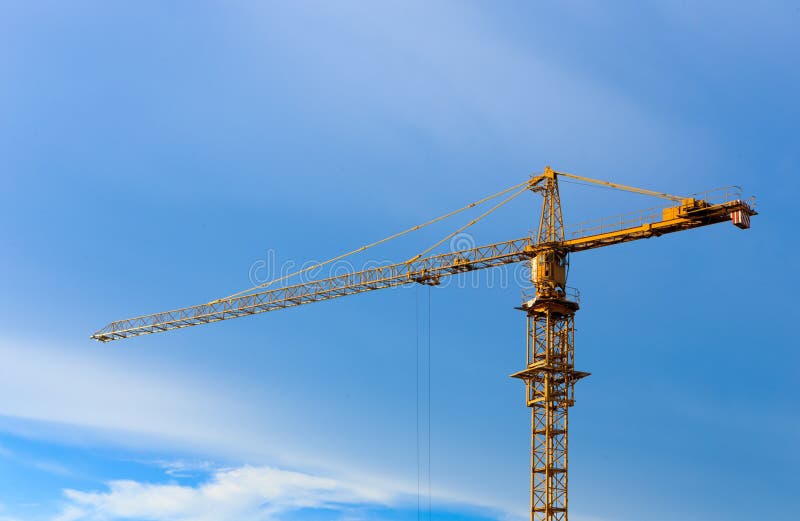 Crane stock photo. Image of equipment, building, metal - 32089966