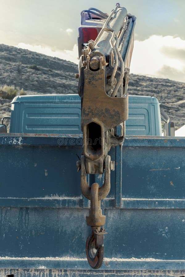 Crane Truck . stock photo. Image of delivery, business - 135365648