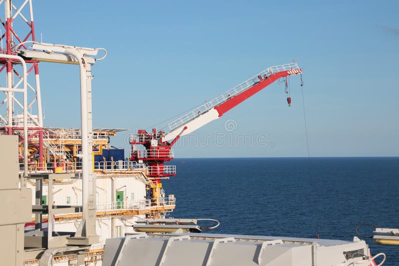 Crane Under Maintenance Routine Job by Crane Operator or Technician ...