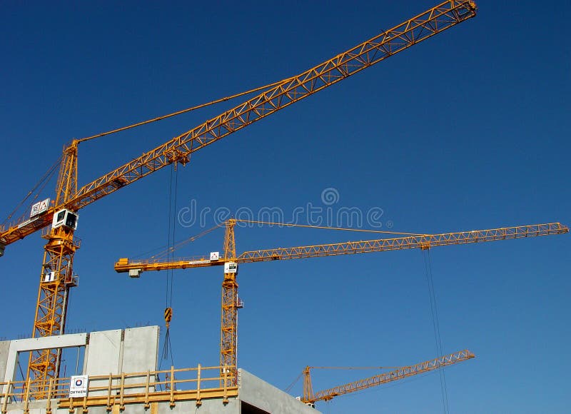 Crane stock image. Image of project, employment, labour - 1015101
