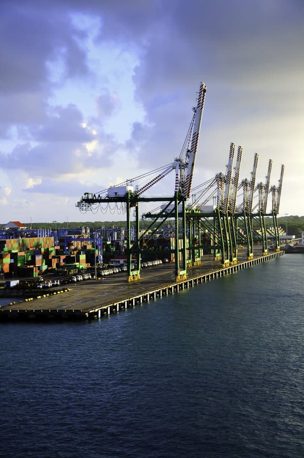 Boats in the Harbor of Colon in Panama Editorial Stock Image - Image of ...