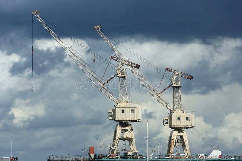 Cranes In Port Picture. Image: 2668959
