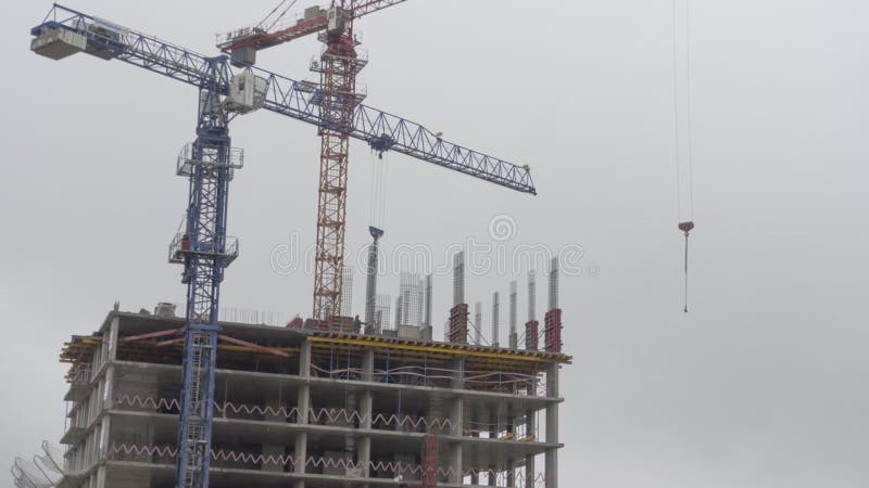 Time Lapse Construction of Building Stock Video - Video of house ...