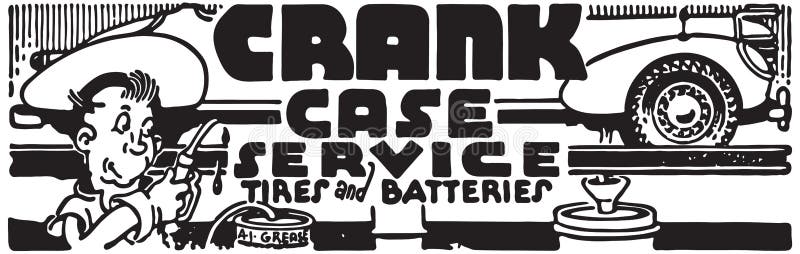 Crank Case Service stock illustration. Illustration of cars - 141932371