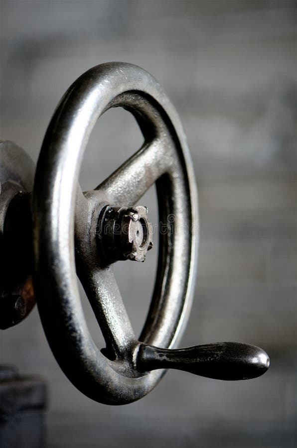 Crank handle stock photo. Image of axle, factory, design - 88019454