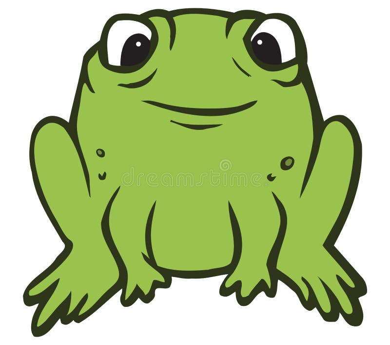 Crapaud illustration stock. Illustration du reptile, étang - 5578396