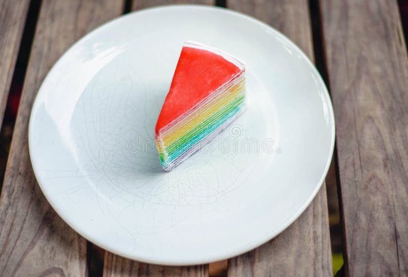 Crape cake stock image. Image of fruit, delicious, homemade - 87244443