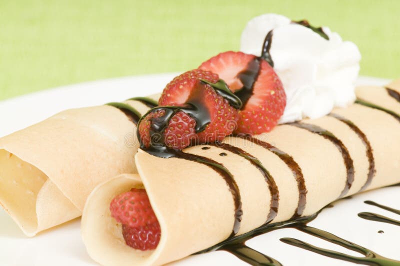 Crapes stock image. Image of crapes, treat, chocolate - 43902877