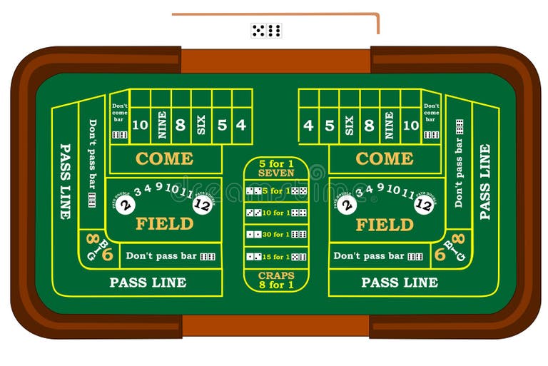 Craps Table Stock Illustrations – 1,310 Craps Table Stock Illustrations ...