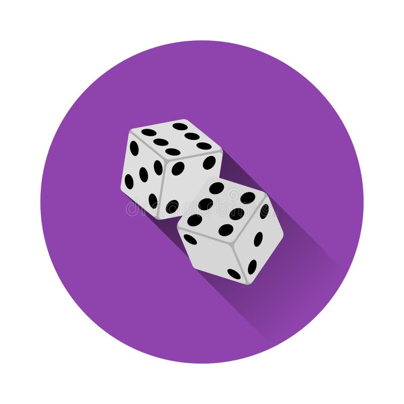 Craps dice stock illustration. Illustration of jackpot - 20846670