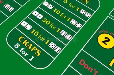 Craps Table Layout Stock Illustrations – 34 Craps Table Layout Stock ...