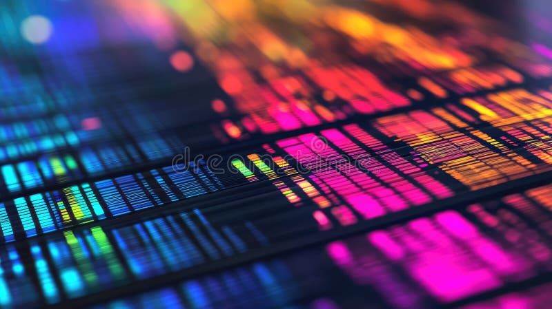 Crash Glitching Spreadsheet Stock Illustration - Illustration of update ...