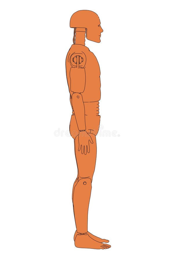 Crash test dummy stock illustration. Illustration of crash - 92023333