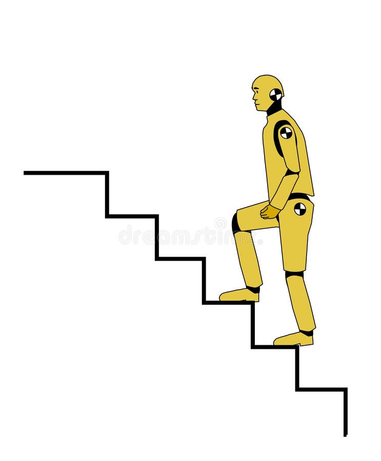 Crash test dummy stock illustration. Illustration of collision - 30420083