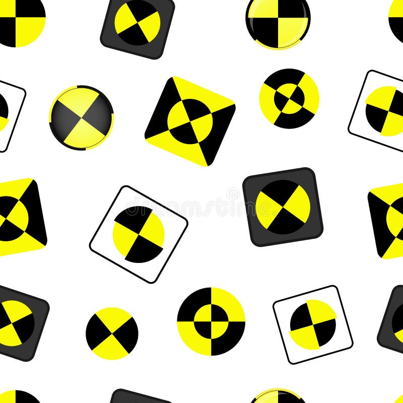 Crash test sign pattern stock vector. Illustration of decorative - 54115175