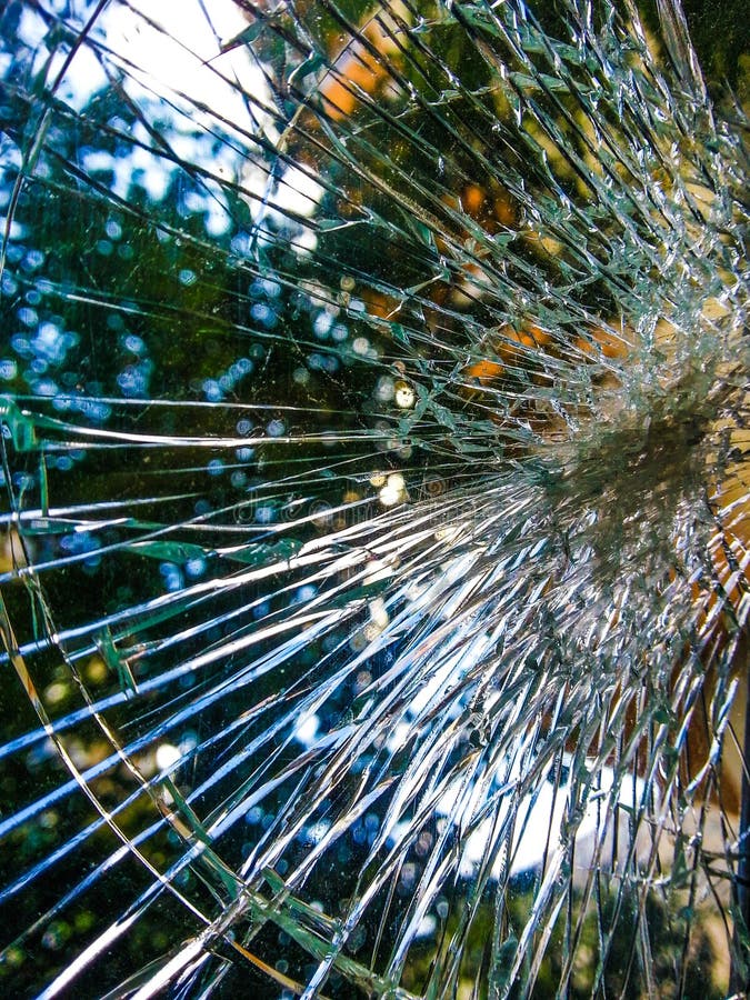 Crash window editorial stock photo. Image of broken, close - 44584658